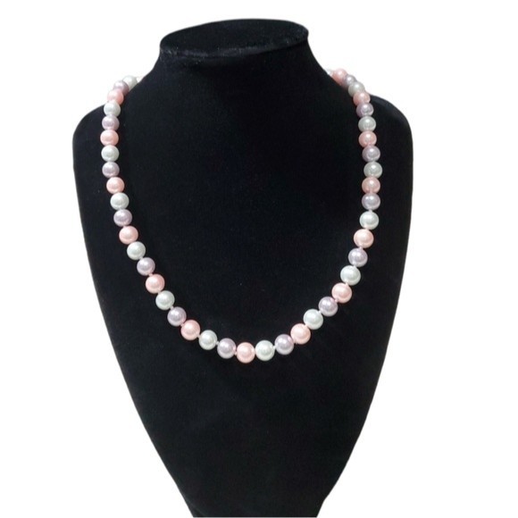 Jewelry | Colorful Shell Pearl Necklace | Poshmark